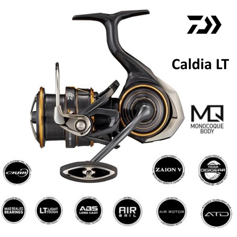 Jual Reel DAIWA CALDIA LT MQ 2021 | 3000 | 3000-XH | 3000-CXH | 4000-CXH | Alat Pancing Unggulan ...