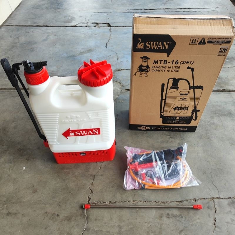 Jual SWAN MTB16 MTB-16 2 in 1 Tangki Alat Semprot Obat Hama Manual ...
