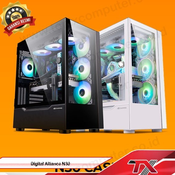 Jual Digital Alliance N30 ATX Case | Casing PC Gaming | PC Gaming Case ...