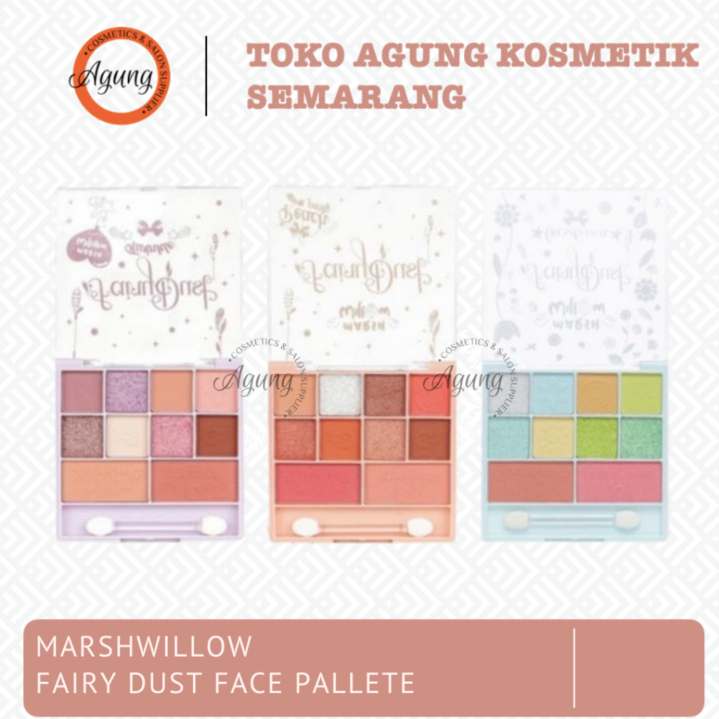 Jual AGUNGSMG - Marshwillow Fairy Dust Face Palette Eyeshadow | Shopee ...