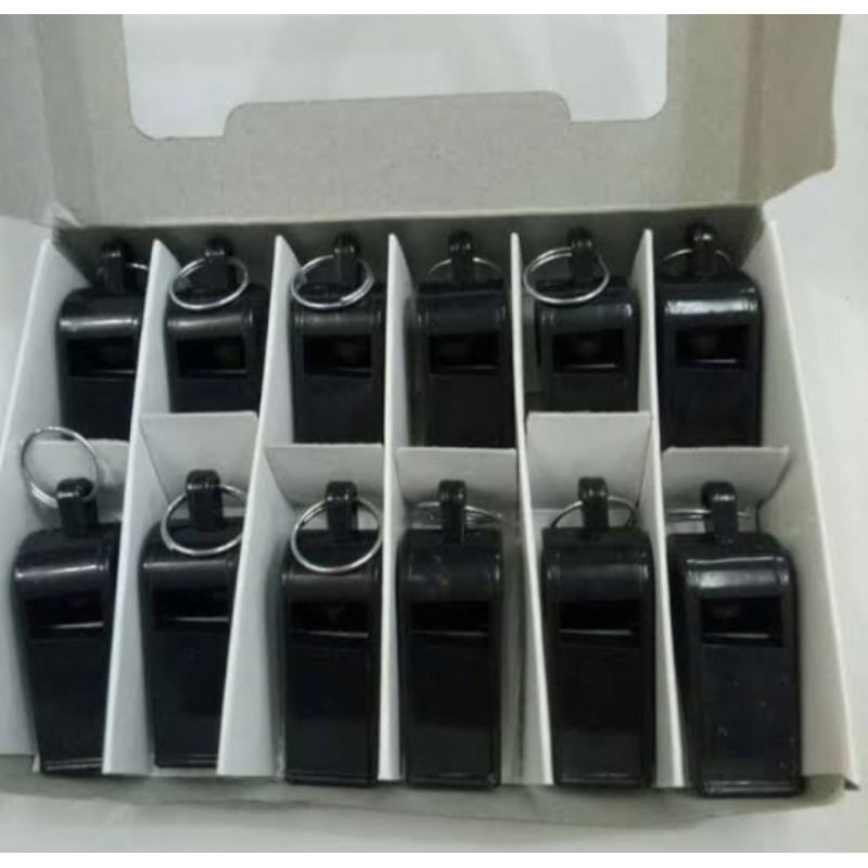 Jual Peluit Security Satpam Kantor Mall Sekolah Isi 12 Buah | Shopee ...