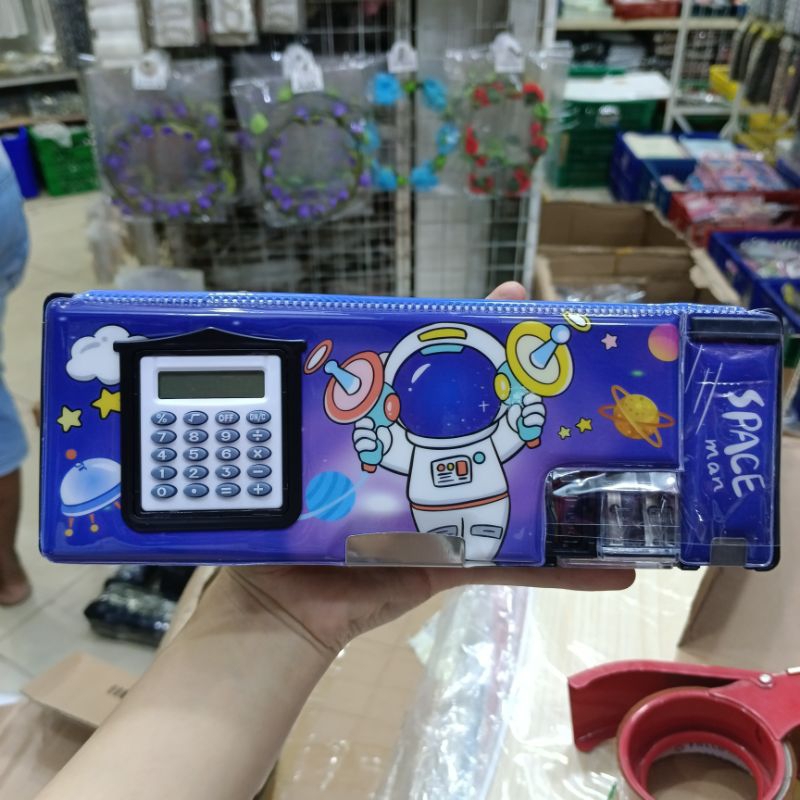 Jual TEMPAT PENSIL MAGNET KALKULATOR ANAK ANAK KARAKTER | Shopee Indonesia