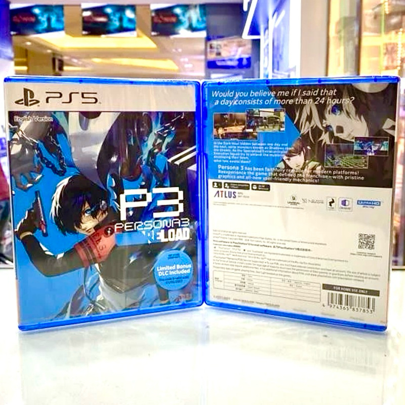 Jual Kaset Ps5 Persona 3 Reload Ps 5 persona3 kaset Playstation game p3 parsona pesona new ...