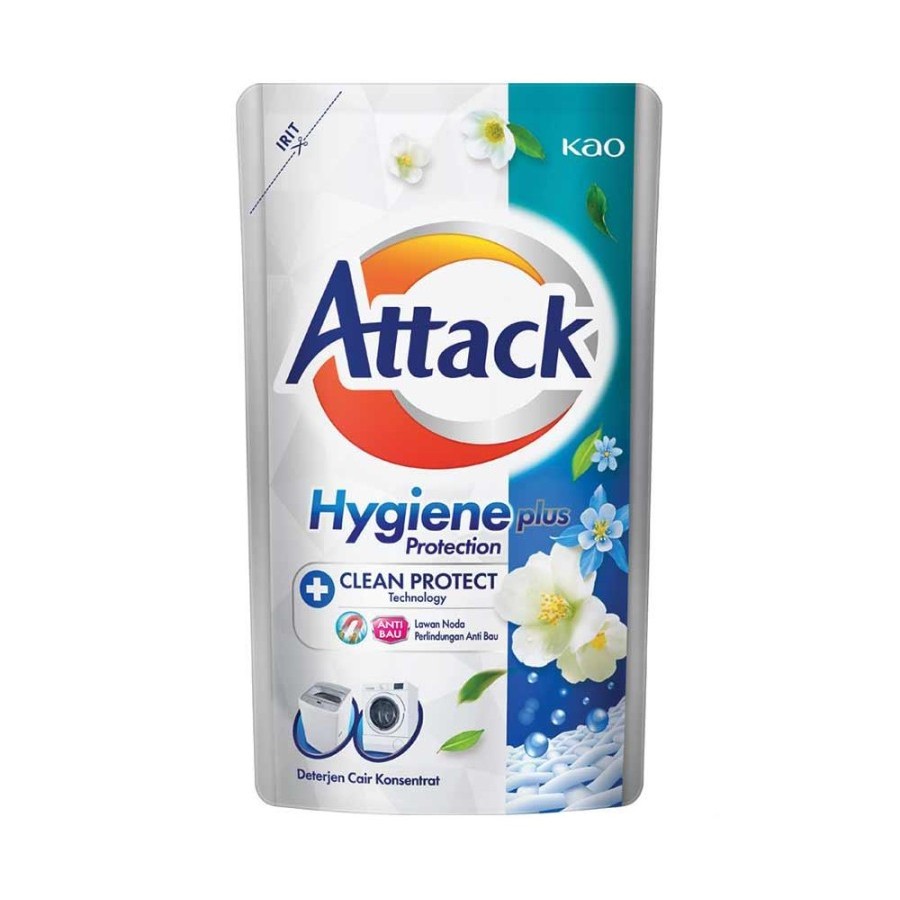 Jual Attack Detergent Cair Hygiene Plus Protection 750Ml | Shopee Indonesia