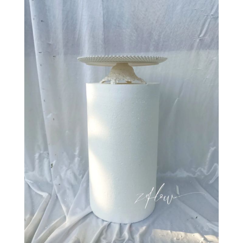 Jual MEJA TABUNG STYROFOAM DIAMETER 30CM | Shopee Indonesia