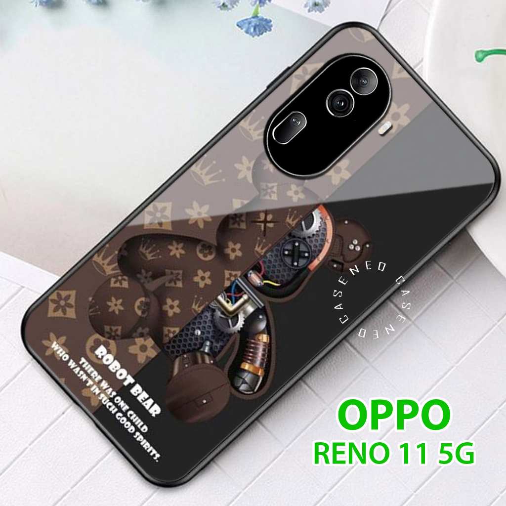 Jual Soft Case Glass Oppo Reno 11 5G - Casing HP Oppo Reno 11 5G - N186 ...