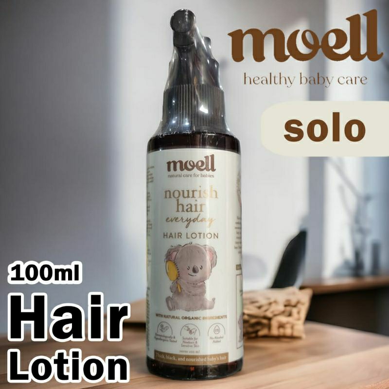 Jual Moell Nourish Hair Everyday-hair lotion moel 100ml | Shopee Indonesia