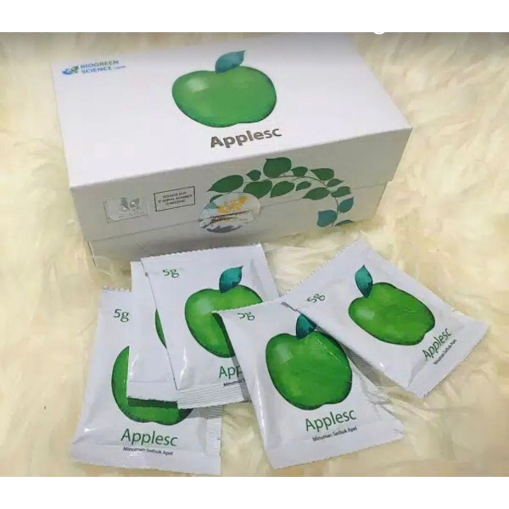 Jual Applesc Apple Stem Cell Biogreen Sceience 100% ORI dengan QR Code ...