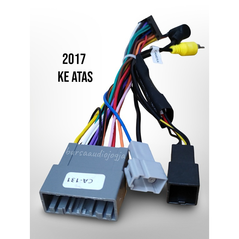 Jual Kabel Soket pnp head unit android 16 pin Honda brv brio hrv ...