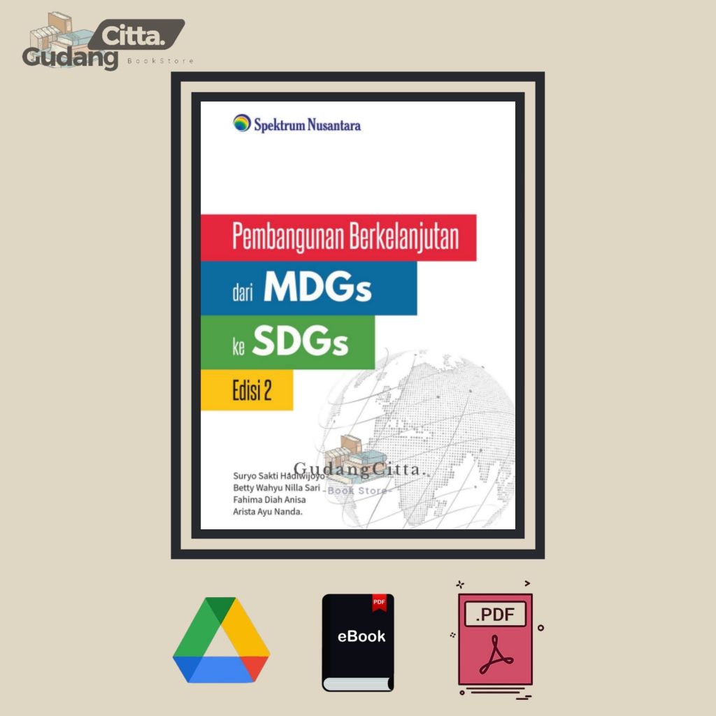 Jual Buku Berjudul "Pembangunan Berkelanjutan dari MDGs ke SDGs (Edisi ...