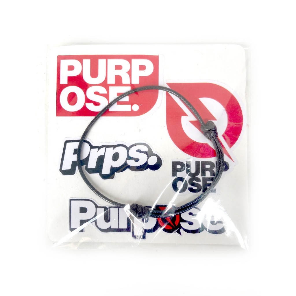 Jual PURPOSE - Stiker Fahion PRPS Plus Gelang | Shopee Indonesia