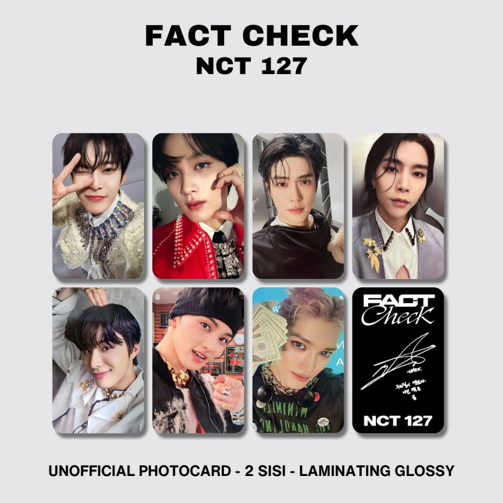 Jual photocard nct 127 fact check album pc premium doyoung haechan ...