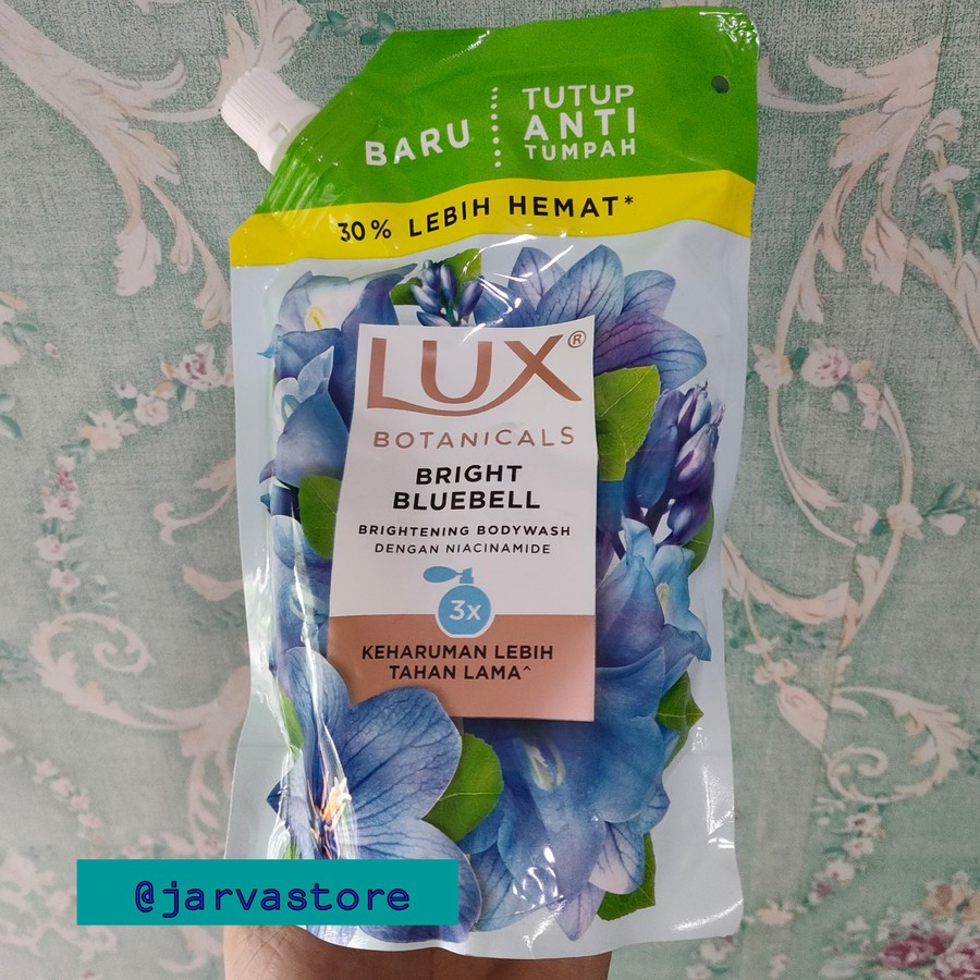 Jual Lux Botanicals Bright Bluebell Niacinamide Body Wash 400ml | Shopee Indonesia