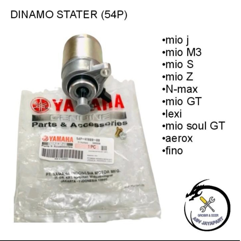 Jual dinamo stater buat motor Mio j-Mio m3-Mio S-Mio Z-Nmax-Mio gt-Lexi-Mio soul gt-aerox-Fino ...