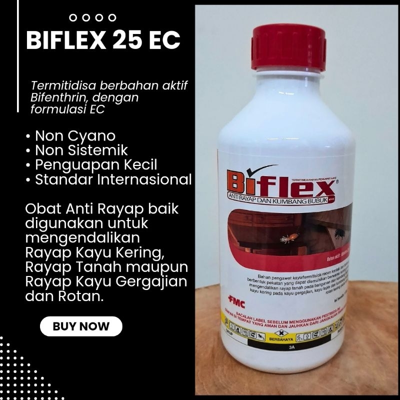 Jual Biflex 25 EC 1Lt Obat Rayap Obat Teter Kumbang Kayu | Shopee Indonesia