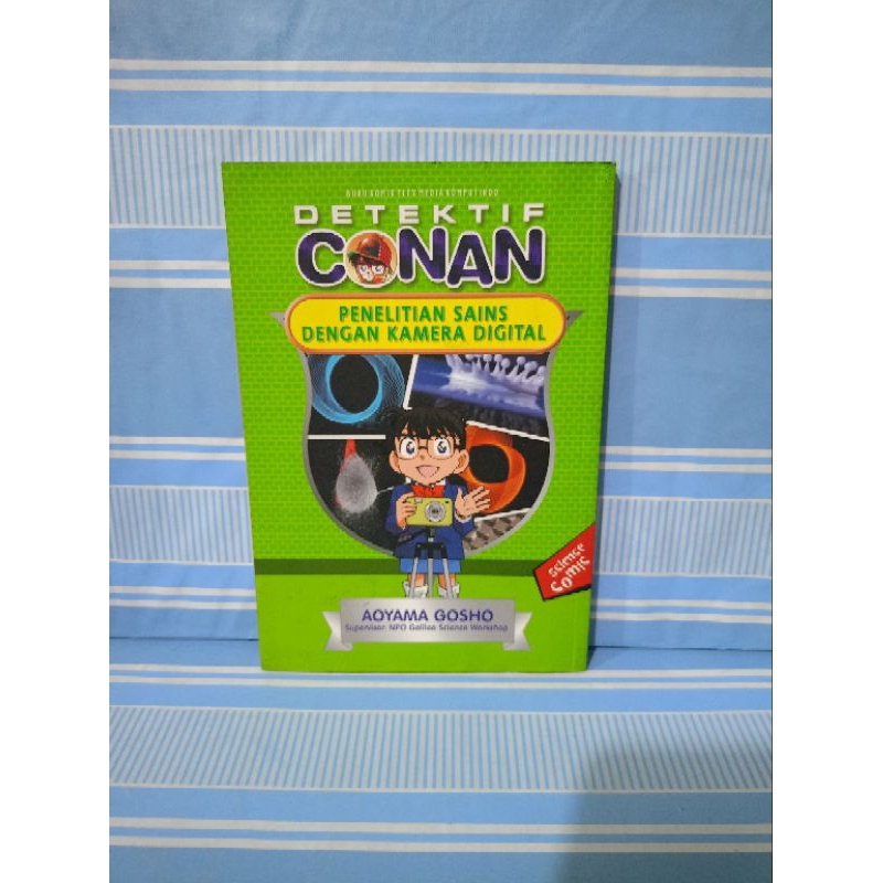 Jual Science Comic DETEKTIF CONAN Penelitian Sains dengan Kamera ...
