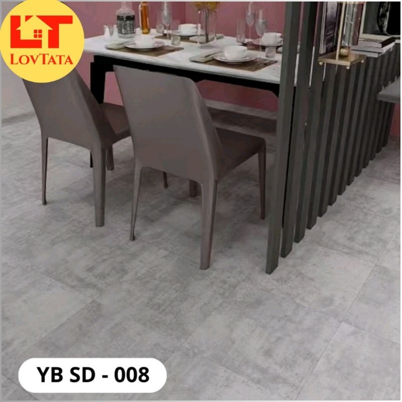 Jual LT-Lantai Marmer Vinyl Stiker 45,72 x 45,72 CM Perekat Vinyil ...