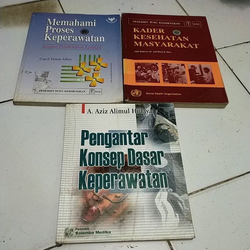 Jual ORIGINAL KADER KESEHATAN MASYARAKAT/ MEMAHAMI PROSES KEPERAWATAN/ PENGANTAR KONSEP DASAR ...