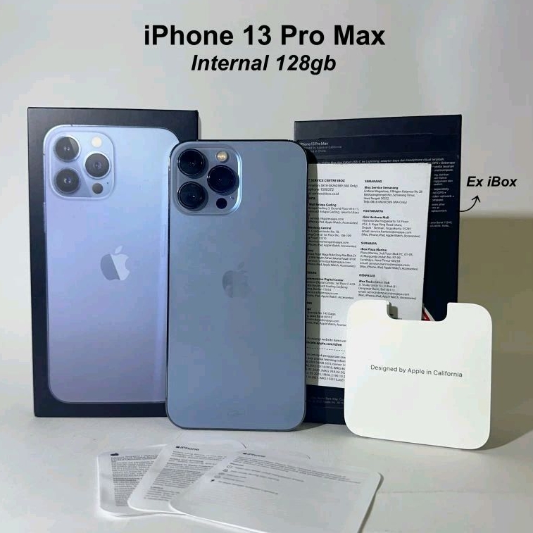 Jual iPhone 13 Pro Max 128GB ex iBox | Shopee Indonesia
