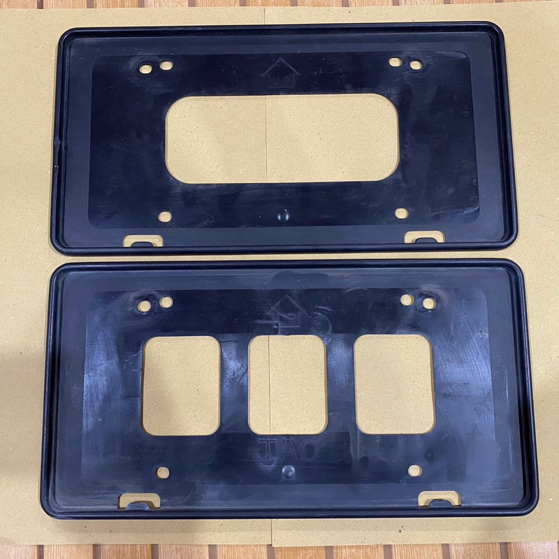 Jual Frame Plat Nomor JDM Honda Black Original Japan Set Depan dan ...