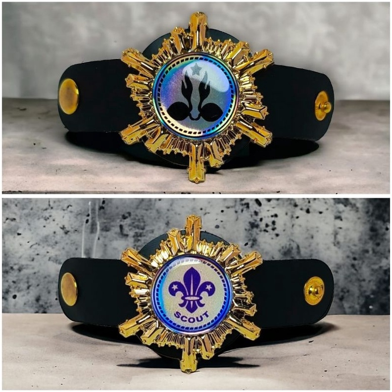 Jual Ring kacu Pramuka Emas matahari hologram terbaru pembina sma SMP ...