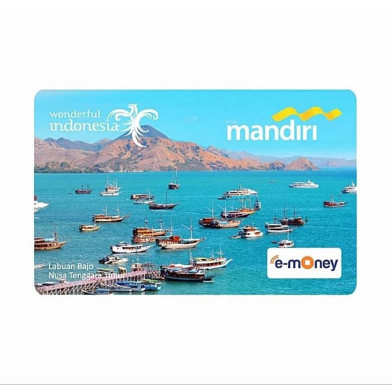 Jual Kartu Emoney Mandiri Special Edition Wonderful Indonesia Kartu ...