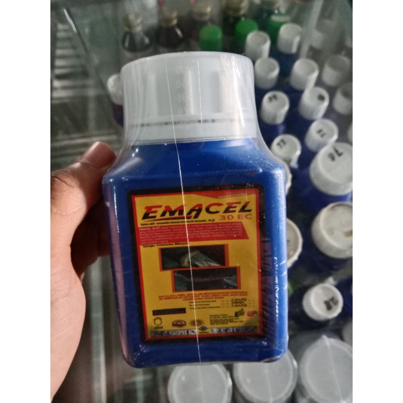 Jual Emacel 30ec 100ml ) 250ml bahan aktif emamektin benzoat | Shopee ...