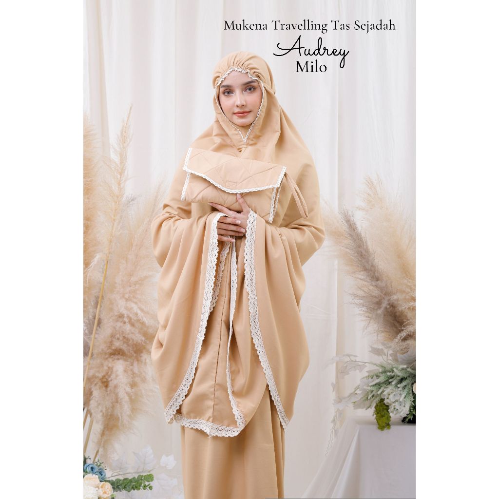 Jual Jumuna - Mukena Travelling Laser Cut Motif Floretta, Lindsay ...