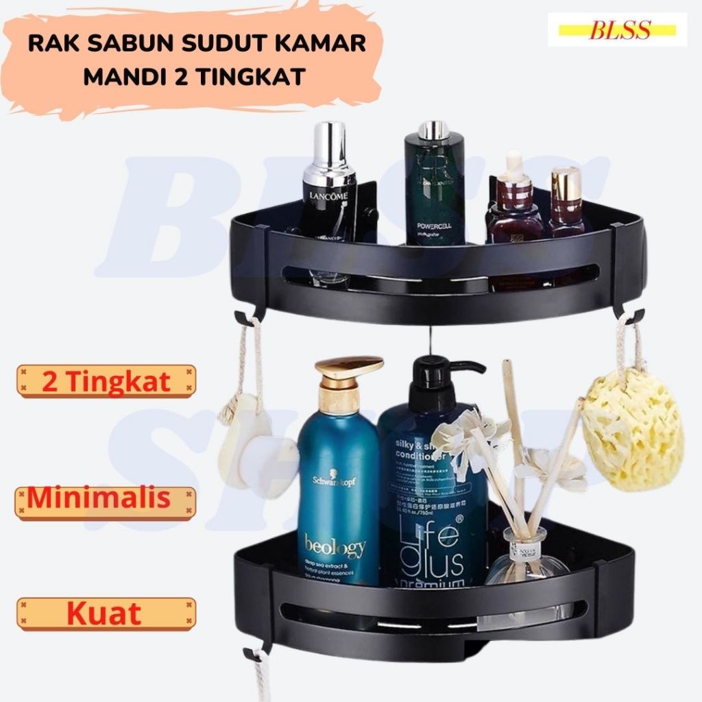 Jual Rak Sabun Kamar Mandi Stainless Rak Sudut Kamar Mandi Minimalis ...