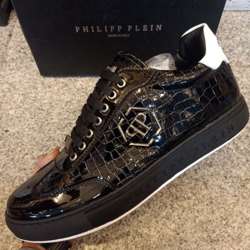 Jual Sepatu Philipp Plein Sneaker Logo PP Sepatu Pria import | Shopee ...