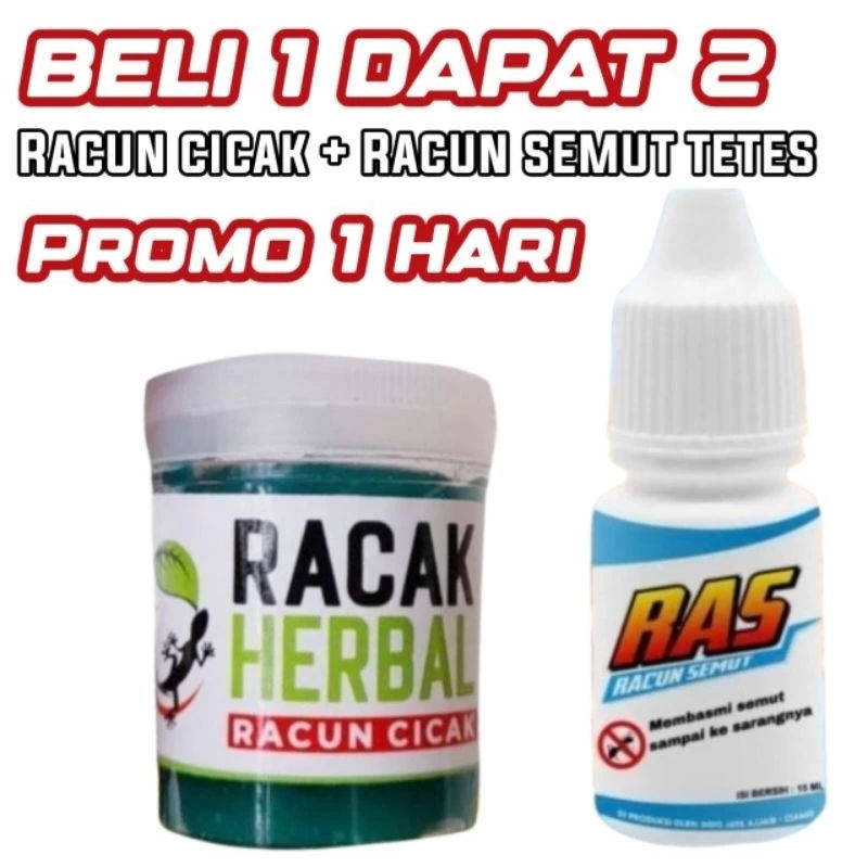Jual Racun cicak + Racun semut tetes komplit | Shopee Indonesia