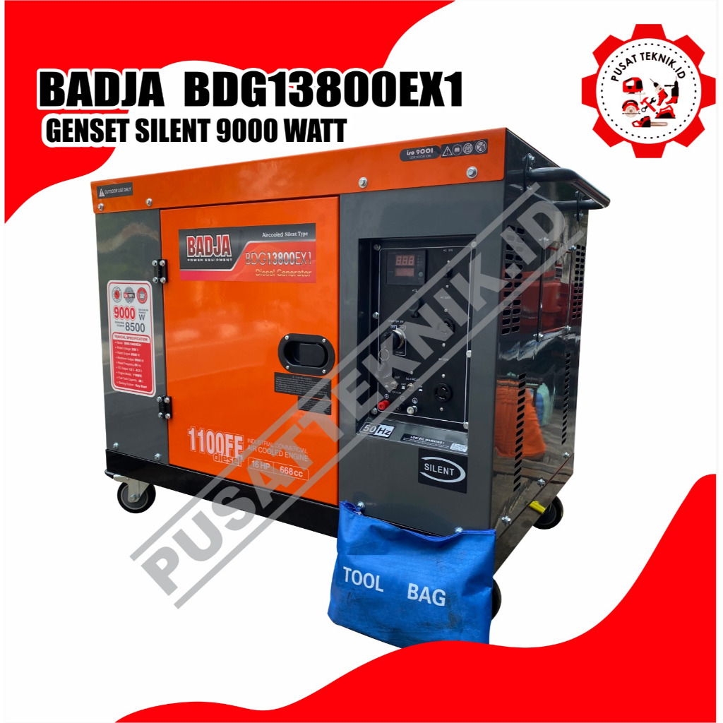 Jual MESIN GENSET SILENT BADJA BDG 13800 EX 1 | Shopee Indonesia