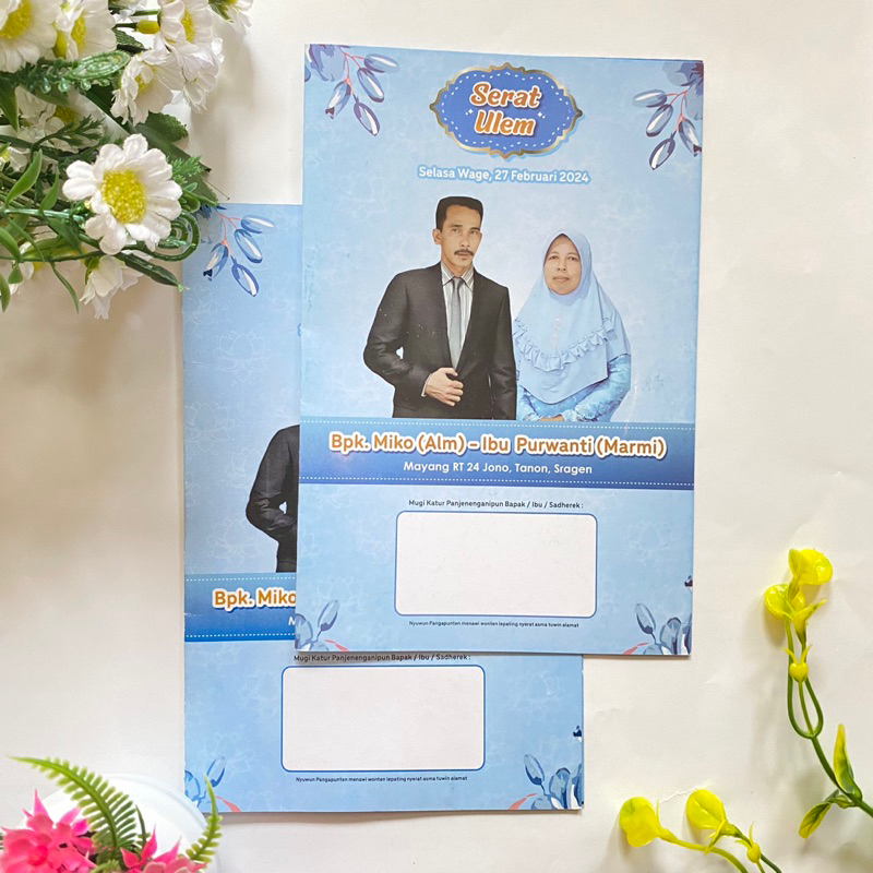 Jual UNDANGAN NIKAH / UNDANGAN PERNIKAHAN / UNDANGAN TASYAKURAN ...