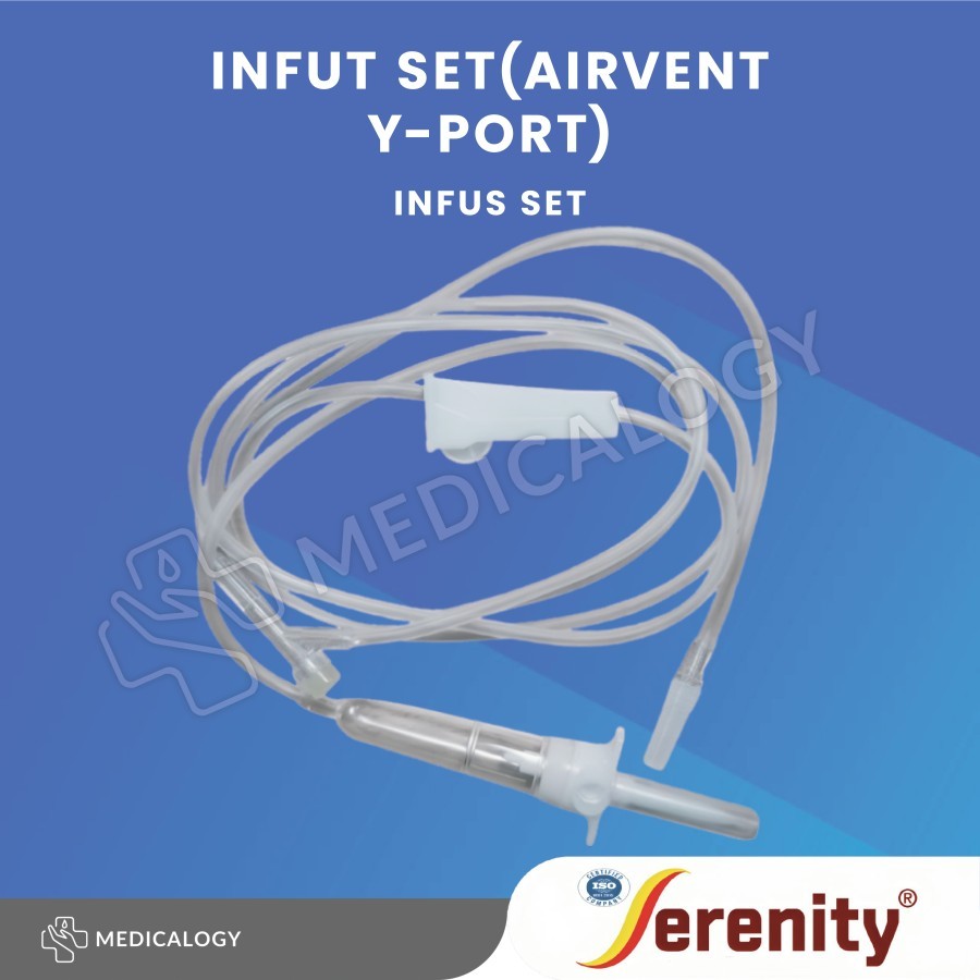 Jual Infus Set (Airvent Y-Port) Dewasa Serenity Selang Infus | Shopee ...
