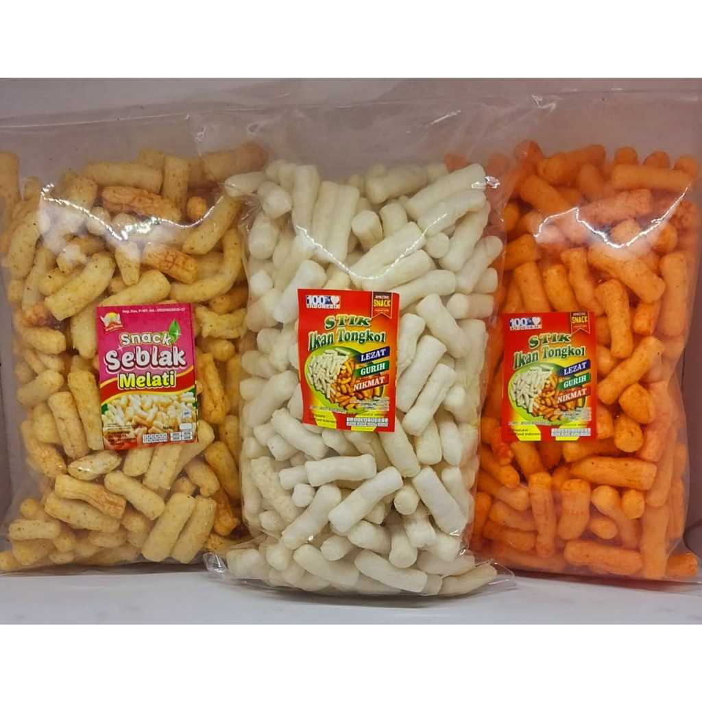 Jual Camilan Kerupuk Ikan/Stick Ikan Tongkol Berbagai Varian Rasa ...