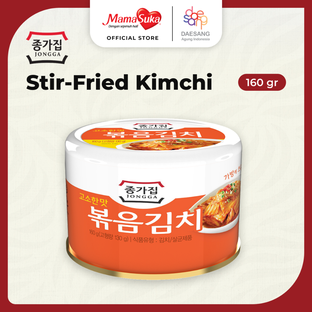 Jual Jongga - Jongga Kimchi Tumis Instant 160gr (Can- Stir Fried ...