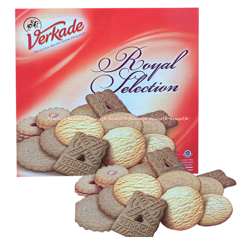 Jual Verkade Royal Selection 400gr Aneka Biskuit Biscuits Delicious ...