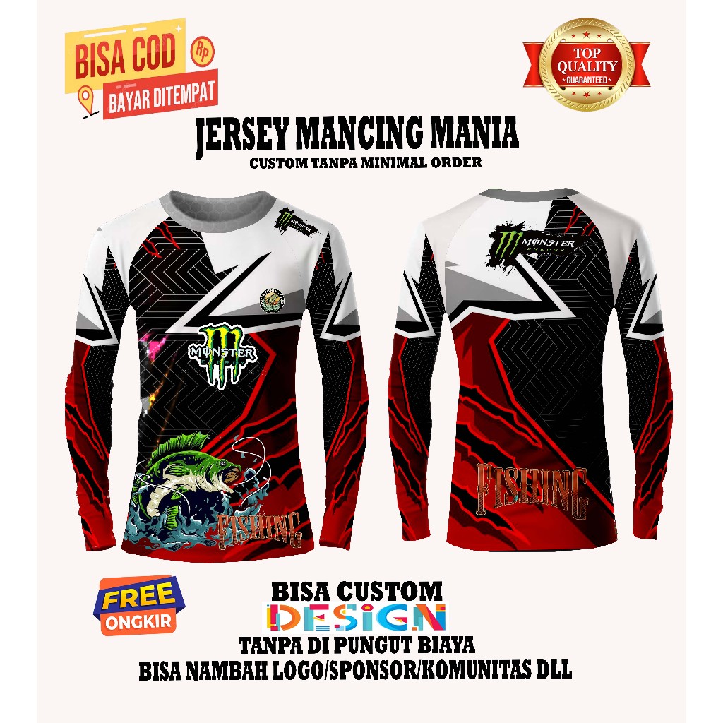 Jual JERSEY/KAOS MANCING BAJU MANCING FULL PRINTING | Shopee Indonesia