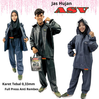 Jual Jas Hujan ASV - Raincoat Mantel Hujan ASV Asli Original Rubber ...