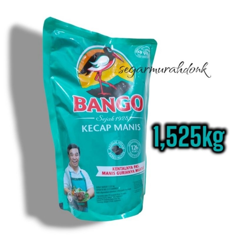 Jual Kecap Manis Bango Refill 1.525 kg | Shopee Indonesia