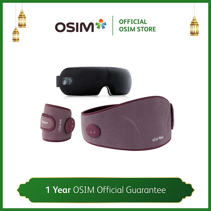 Jual OSIM PACKAGE (uVision Air + uZap Arm + uZap Waist) | Shopee Indonesia