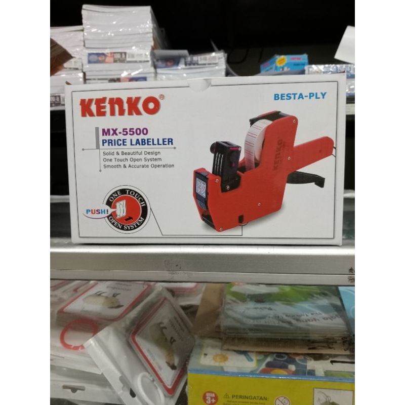 Jual Mesin Label Harga Kenko 1 Baris 8 Digit Price Labeller MX5500 ...