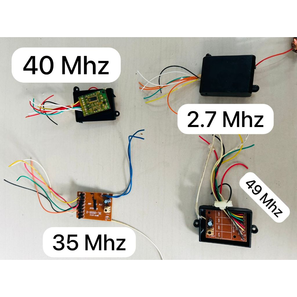 Jual PART COPOTAN MODULE RECEIVER RC 4 CHANEL 27mhz 40mhz 35mhz 49mhz ...