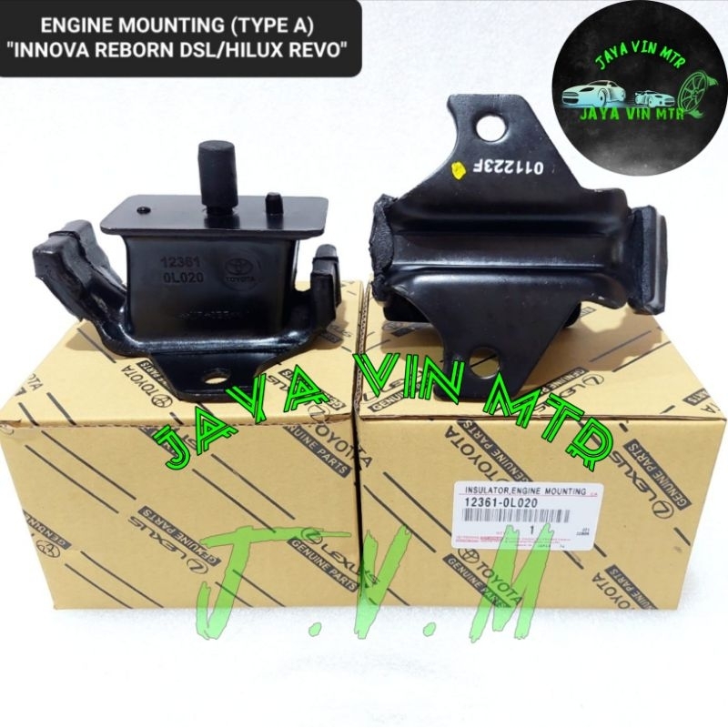 Jual Engine mounting innova reborn diesel Hilux Revo 12361-0L020 ...