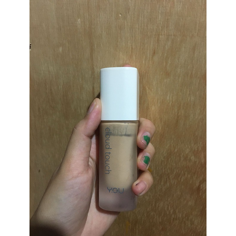 Jual YOU Cloud Touch Blurring Skin Tint Liquid Foundation Natural Matte ...