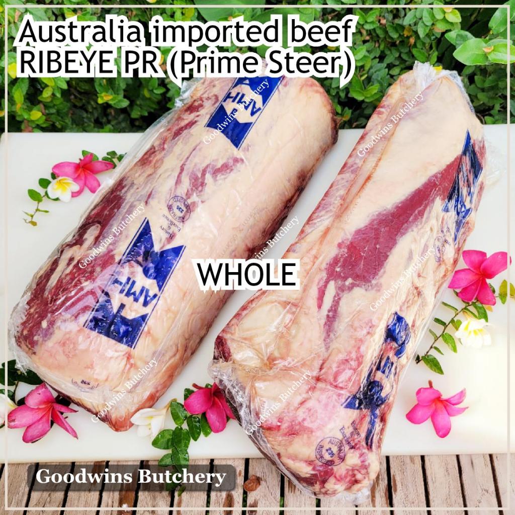 Jual Beef RIBEYE Australia STEER (young cattle) aged-frozen AMH / SWIFT ...