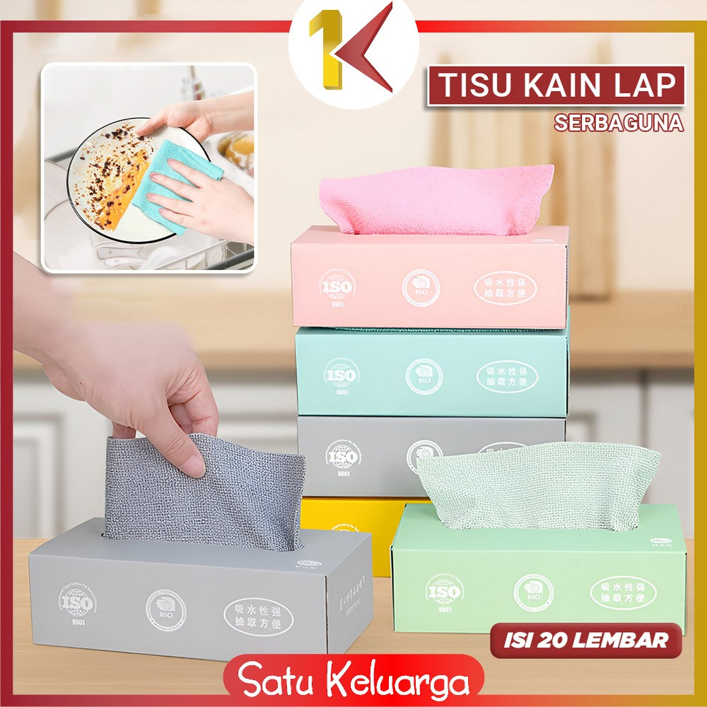 Jual SK-C1015 Tisu Kain Lap Serap Minyak Isi 20Lembar Pembersih Alat ...