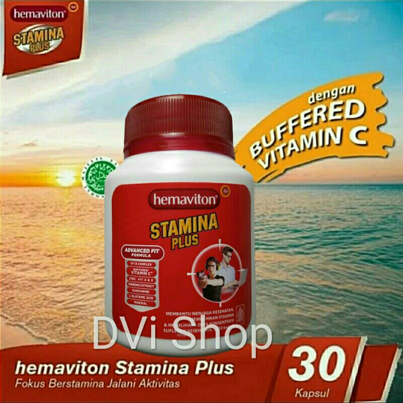Jual Hemaviton Stamina Plus Botol 30 kapsul Vitamin dan Mineral ...