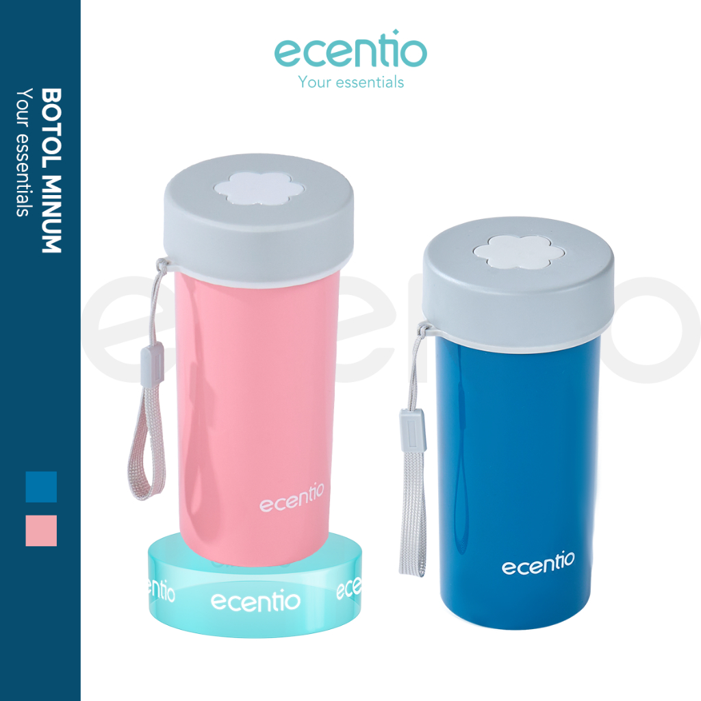 Jual ecentio botol minum portable 360ml botol air tempat minum | Shopee ...