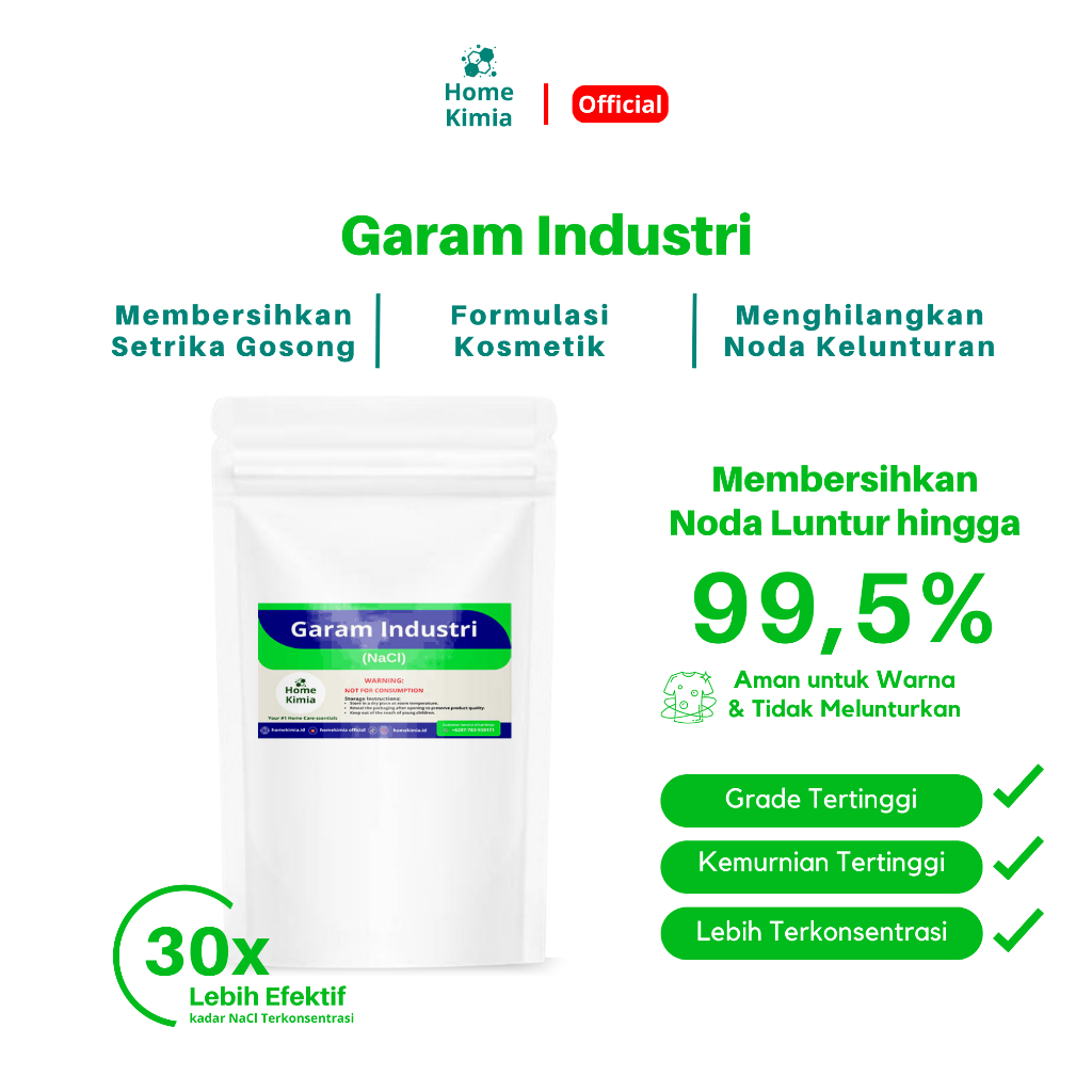 Jual Garam Industri - Garam NaCl dan Garam Kebersihan Non Yodium ...